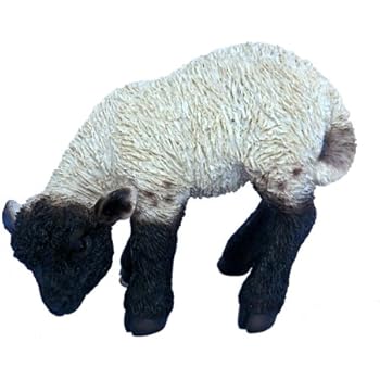 Real Life Large Lamb Garden Ornament (SizeBM): Amazon.co.uk: Garden ...