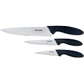 Amazon Brand - Solimo Premium High-Carbon Stainless Steel Kitchen Knife ...