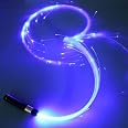 Uonlytech Space Toys Fiber Optic Whip, Space Whip Remix Super Bright ...