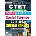 Buy CTET Paper II Class VI to VIII Social Science 2011 to 2022 Solved Papers (with detailed ...