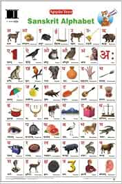 Buy Educational Charts : Sanskrit Alphabet Book Online at Low Prices in ...