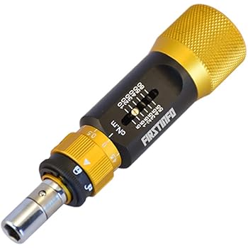 FIRSTINFO 1/4"(6.35mm) Adjustable Hex. Dr. Mini Torque Screwdriver ...