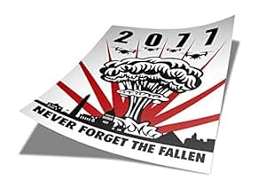 2077 - Never Forget The Fallen (White, A2 (420x594mm)): Amazon.co.uk ...