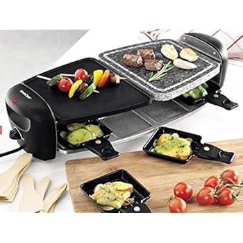 Amazon.de: SilverCrest Raclette-Grill m. Naturstein-Platte