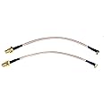 Buy 3AN Telecom Pack of 2 RF RG316 Pigtail SMA Female Antenna Connector to MMCX Male Coaxial ...