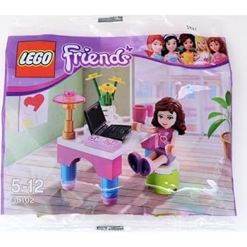 LEGO Olivia's 30102 Friends Figure with Desk (Exclusive): Amazon.co.uk ...