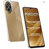 POCO C71, Desert Gold (6GB, 128GB) : Amazon.in: Electronics