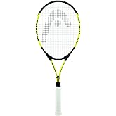 Buy HEAD Titanium Tour Pro Tennis Racket - Pre-Strung Head Light ...