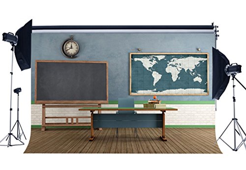 Buy Sunny Star Classroom Backdrop 7X5FT Vinyl Back to School Backdrops ...