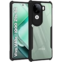 SPAZY CASE® iQOO Z9s 5G / Vivo V40e 5G Back Cover | Rubber Case with ...