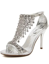 chaussures argentees pour mariage