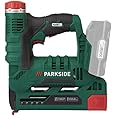 PARKSIDE 20V Green Cordless Modern Nailer Stapler PAT 20-Li A1 : Amazon ...