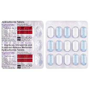 Voglinorm GM2 - Strip of 15 Tablets : Amazon.in: Health & Personal Care