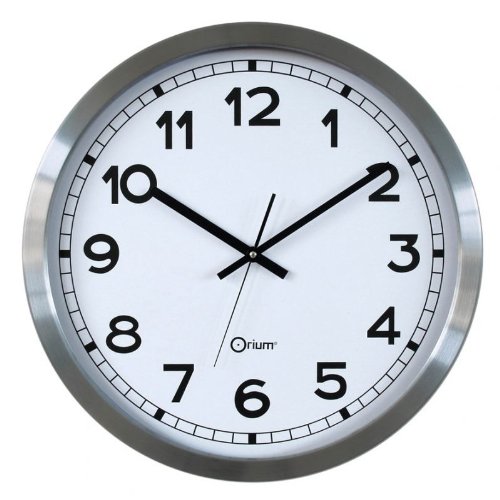 Orium, Orologio da Parete, in Metallo, Ø 50 cm, alluminio, plastica ...