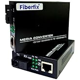 Gigabit Ethernet Media Converter, 1.25Gb/s, Single-Mode SC Fiber, 1000Base-LX to 10/100/1000Base ...