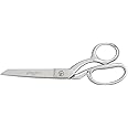Gingher Dressmaker's Fabric Scissors - 8" Stainless Steel Shears - Sharp Knife Edge Fabric ...