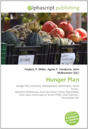 Amazon.in: Buy Hunger Plan: Hunger Plan, Economy, Management, Wehrmacht ...