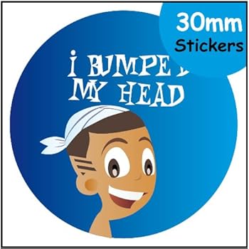 I Bumped My Head - Bravery Reward Stickers, ANIMAL Theme - Nurse ...