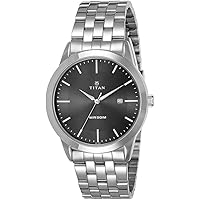 Titan Metal Neo Analog Black Dial Men's Watch-Nl1730Sm03 / Nl1730Sm03 ...