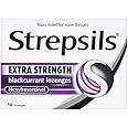 Strepsils Extra Strength Blackcurrant Lozenges 16 Lozenges (Pack of 6 x ...