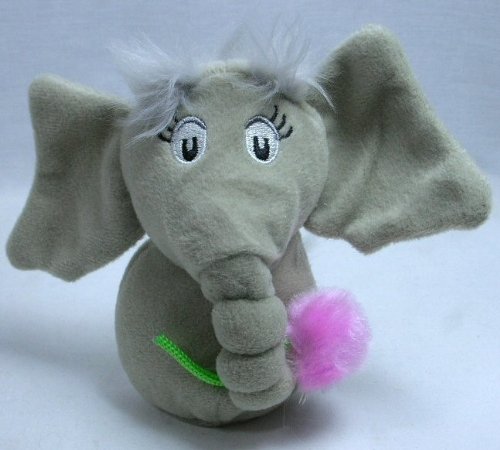 Buy Dr. Seuss Horton Hears A Who Finger Puppet Elephant Stuffed Plush ...