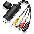 USB 2.0 Audio Video Grabber Converter, VHS to Digital DVD for Windows ...