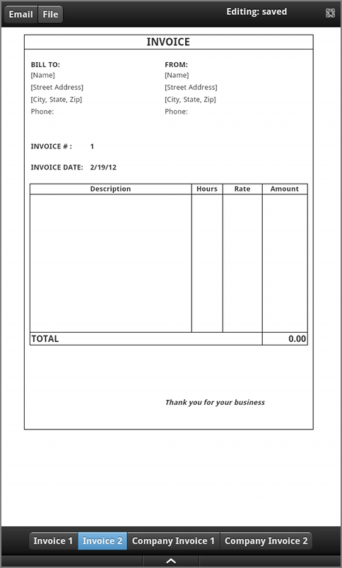 Invoice Suite (Kindle Tablet Edition): Amazon.fr: Appstore pour Android