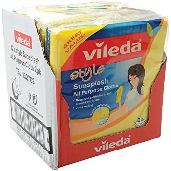 Vileda Dish Cloths, Pack of 12: Amazon.co.uk: Kitchen & Home