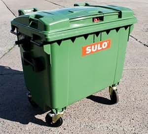 Original Sulo Bin Waste Bin Bin Waste Container 660L New Green: Amazon ...