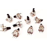 AVS COMPONENTS (Pack of 10) 100k Volume Control Variable Resistor ...