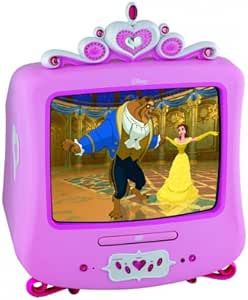Disney Princess 35,6 cm (14 Zoll) Fernseher mit integriertem DVD-Player ...