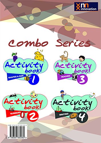Buy Workbook Combo Acitivity Book Set 4-Shape and Size, Numbers ...