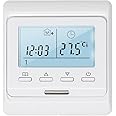 KETOTEK Programmable Underfloor Heating Thermostat Digital Manual Room ...