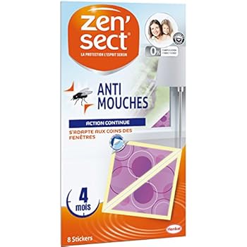 CATCH Set de 2 Plaquettes Anti Insectes Volants Anti Mouches Moustiques ...