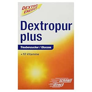 Dextro Energy Dextropur Plus Traubenzucker, 400g : Amazon.de ...