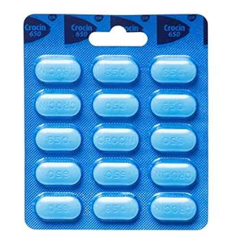 Crocin 650 - Strip of 15 Tablets : Amazon.in: Health & Personal Care