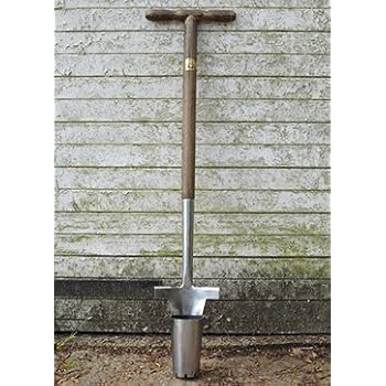 Traditional long handled bulb planter ( Bulb planter - traditional long ...