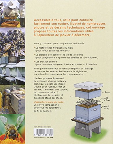 Die L'apiculture mois par mois : Toutes les informations et les gestes ...