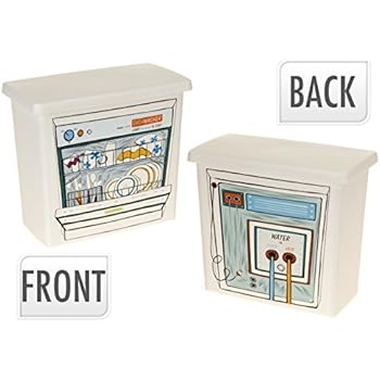 Harbour Housewares Dishwasher Tablet Storage Box in Vintage Metal ...