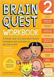 Brain Quest Workbook Grade 2 : Onish, Liane, Swann, Jill: Amazon.it: Libri