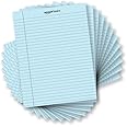 amazon basics Wide Ruled 10.5x8.5 - Inch 50-Sheet Lined Writing Note ...