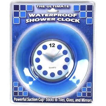 Waterproof Shower Clock: Amazon.co.uk: Kitchen & Home
