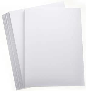 50 x A4 300gsm Premium Thick White Printer Craft Card : Amazon.co.uk ...