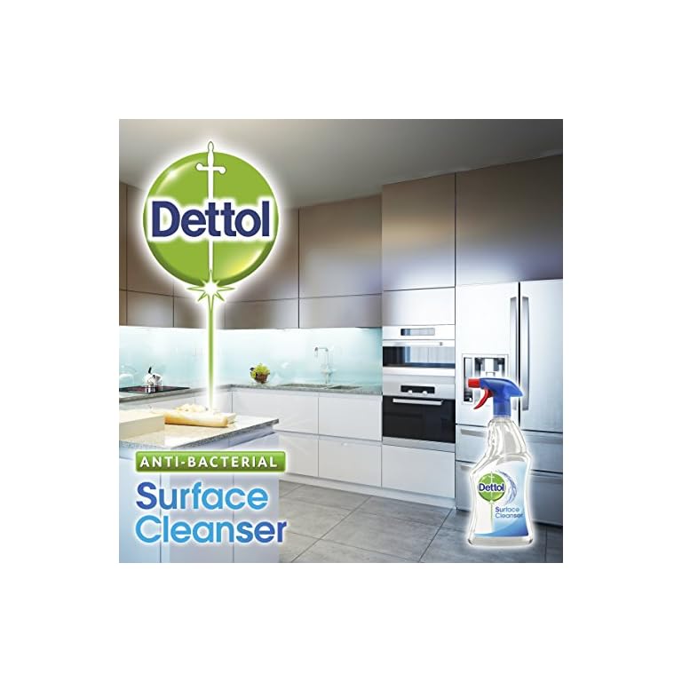 Dettol Antibacterial Surface Cleaning Spray, 750 ml, Pack of 3 – Fresh ...