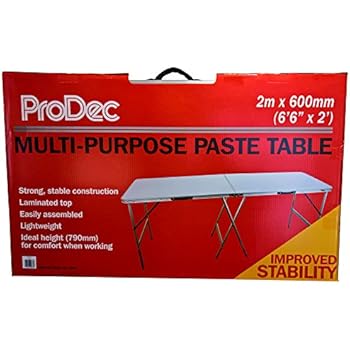 Prodec Paste Table 60 x 200cm: Amazon.co.uk: DIY & Tools
