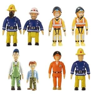 Bundle Buy - Fireman Sam Mini Figures 4 x Twin Packs - Sam & Steele ...