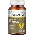 TrueBasics Triple Strength Omega 3 Fish Oil - 60 Capsules - 1250 mg ...