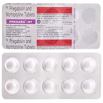 Pregaba -NT - Blister Pack of 10 Tablets : Amazon.in: Health & Personal ...
