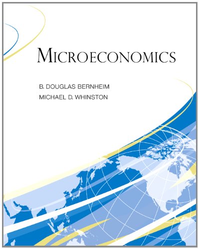 Microeconomics : Bernheim, B. Douglas, Whinston, Michael D.: Amazon.in ...