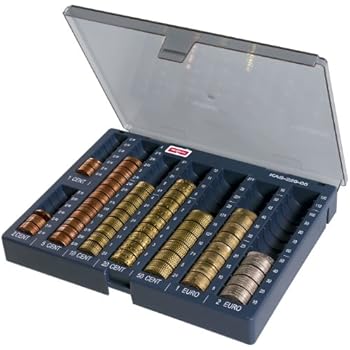 Wedo 160780037 Money-Counting Tray with Removable Coin Holders 27.9 x ...